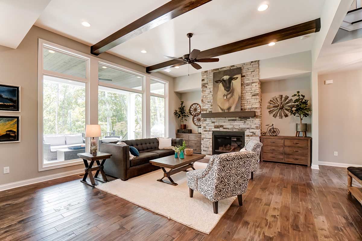 Custom Home Great Room Ideas | Pendragon Homes